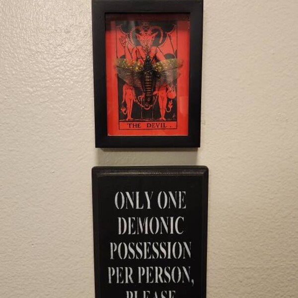 A Coffin for Two Heart Sign, Gothic Sign, Goth Decor, Home Decor ...