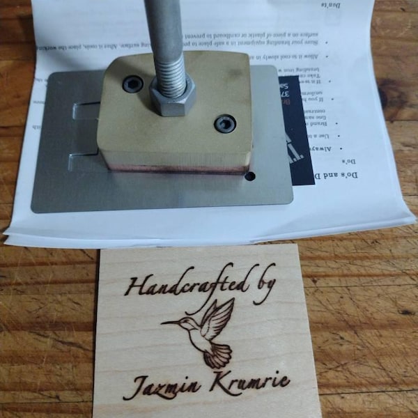 Custom Branding Iron: Personalized Wood & Leather Stamp, Electric or ...
