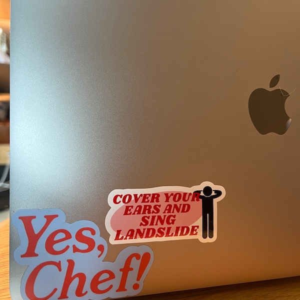 Yes Chef Sticker the Bear - Etsy