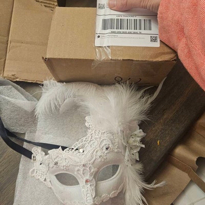 Unpainted DIY White Masquerade Ball Mask - Etsy