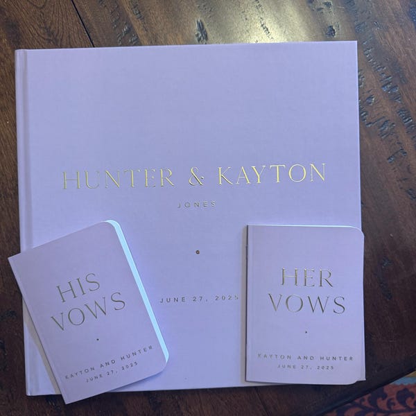 Elegant Minimal Wedding Guest Book. Minimalist Custom Hardcover Photo ...