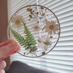 Resin Coasters Dried Flower Coasters Pressed Flowers Gifts for Her ...