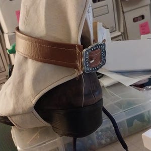 Nickel Conway Buckle, Tack Making Hardware, Leather Crafting Buckle ...