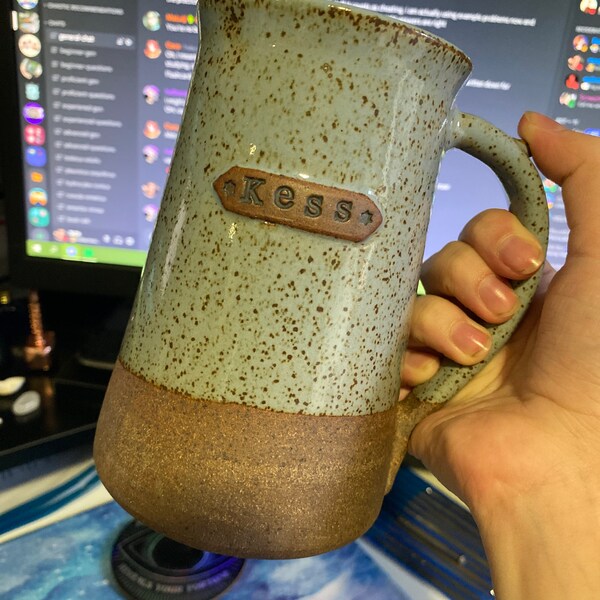 Personalised Handmade Pottery Tankard | Custom Tankard in the UK ...