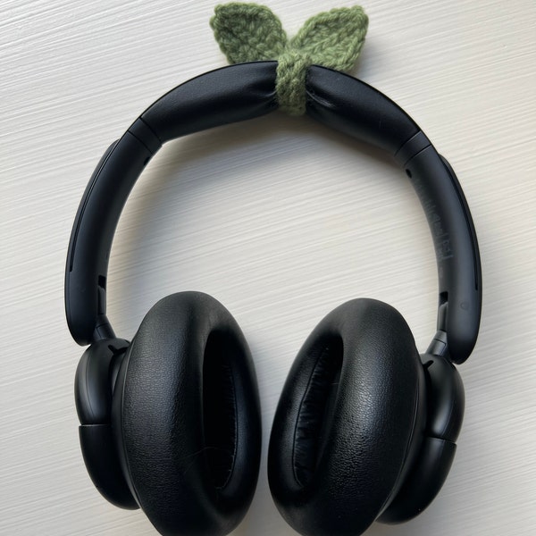 Crochet Sprout Headphone Accessory - Etsy