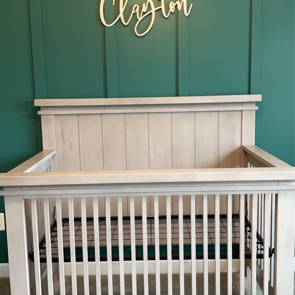 Custom Wood Name Sign for Nursery Girl, Boy, Over Crib Sign, Baby Name ...
