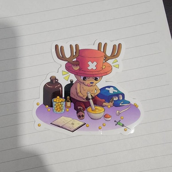 Tony Tony Chopper Sticker One Piece - Etsy