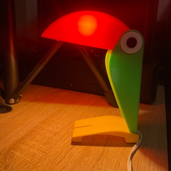 3D Printed Toucan Wall Clock - Etsy