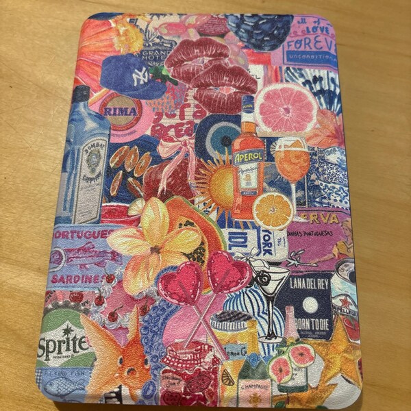 Orange Collision Kindle Case Kindle Paperwhite 11th Generation ...