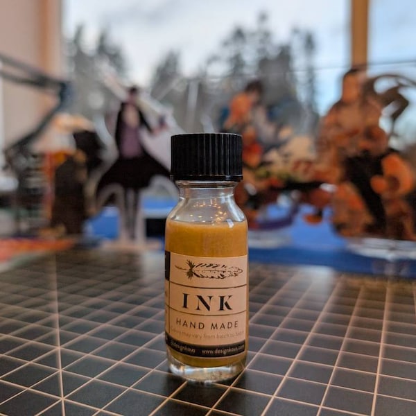 Walnut Shimmer Red Calligraphy Ink | Calligraphy Kit | Handmade ...