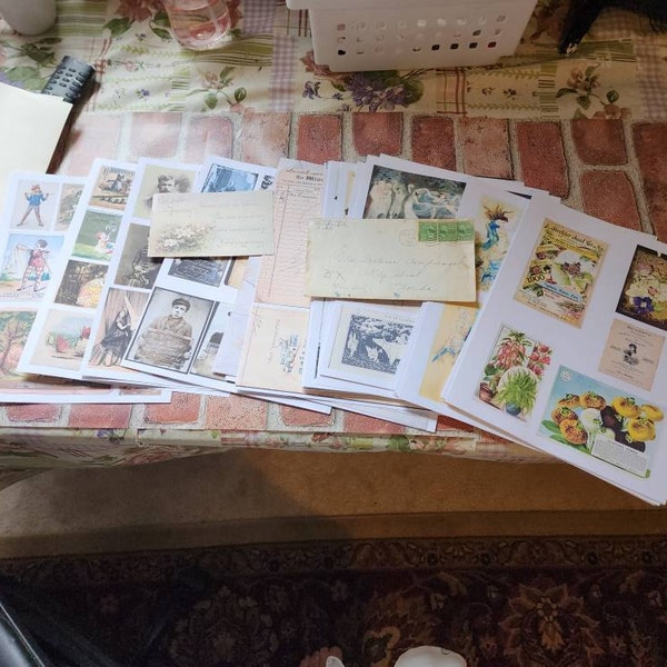 Vintage Digikits: 50 Mailed Pages, You Pick 10! - Etsy