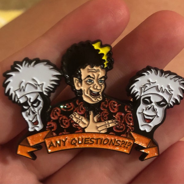 DAVID S. PUMPKINS Halloween Enamel Pin - Etsy