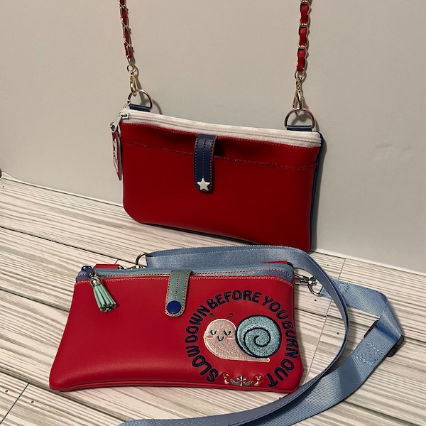 Front Pocket Bag - Digital Embroidery File, 6x10, in the Hoop, NOT A ...