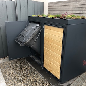 Premium Wheelie Bin Store 240L Loft Minimalistic - Etsy UK