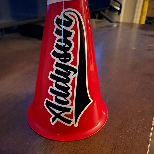 Personalized 8" Classic Megaphone - Etsy