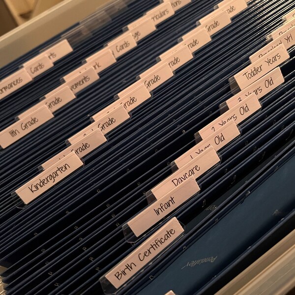 Kids File Box , Memory Box , Milestone Tote , School Organization ...