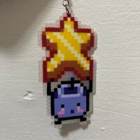 Stardew Valley Krobus Perler Plain, Keychain, or Magnet Pixel Art ...