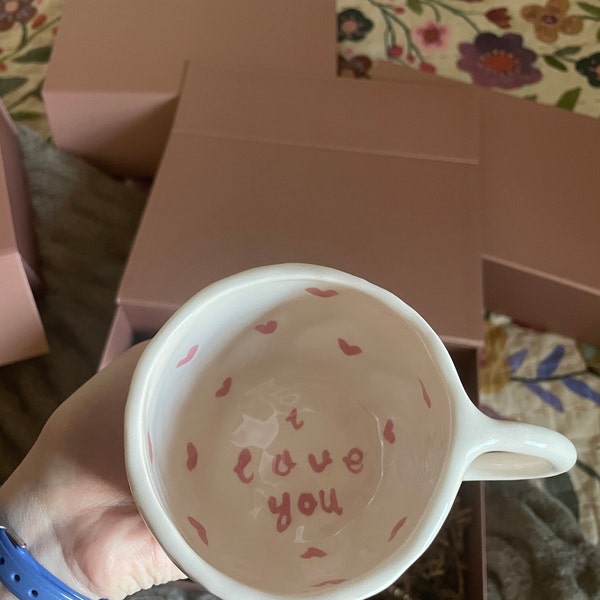 Pre-order Letter Mug |handmade Ceramic Mug | 200 Ml | Handmade Coffee ...