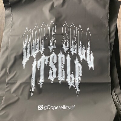 Black Zipper Bags With Logo,customized Clothing Bags for Tshirt.hoodie ...