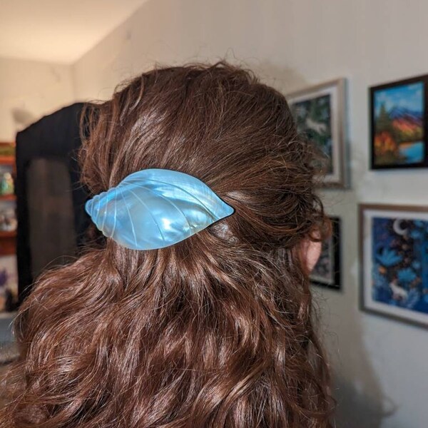 Abalone, Paua Sea Shell Hair Barrette - Etsy
