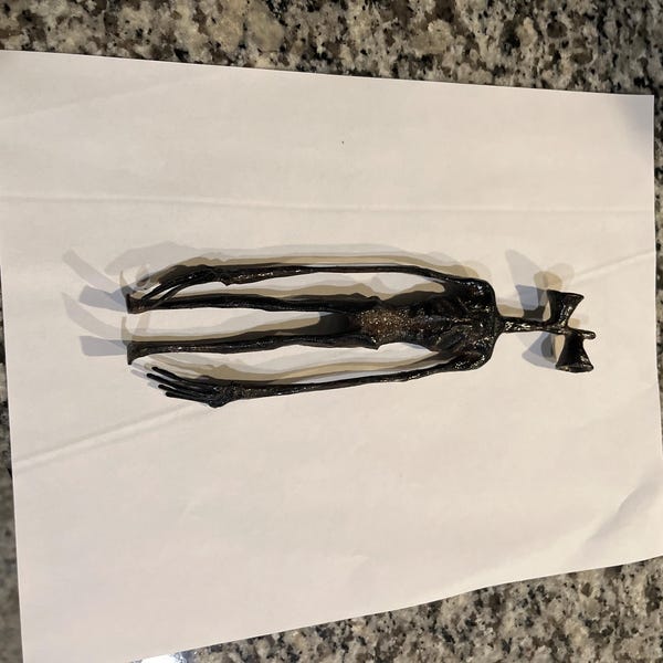 Backrooms Bacteria Entity SCP Flexible Figure, Horror Footage Inspired ...