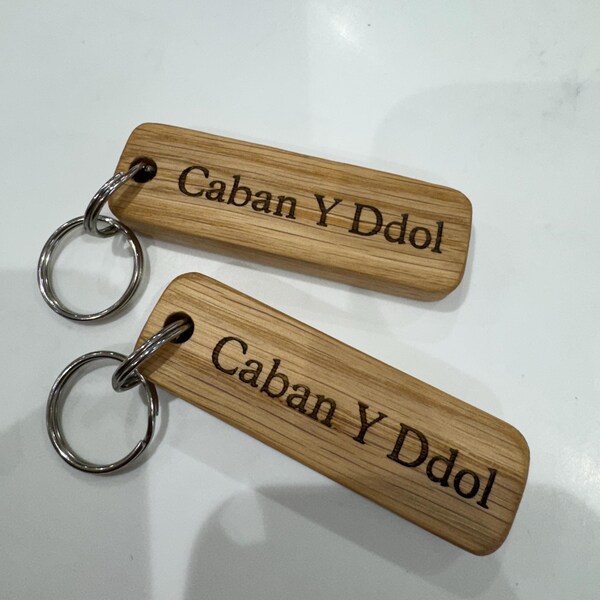 Large Key Ring, Giant Keyring Handmade From Solid Oak, an XXL Keychain ...
