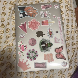 Large Hijabi Grad Sticker, Alhamdulillah Cap, Muslim Stickers, Hijabi ...