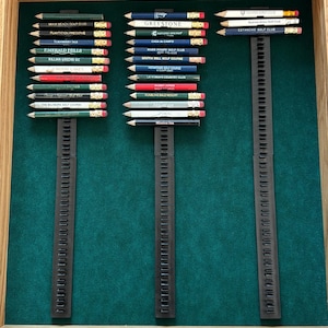 40 Bag Tag Collection Display With Acrylic Covercherry Finish - Etsy