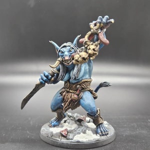 Orc Pin-up 3D Printed Resin Miniature Tabletop Role Playing Dungeons ...