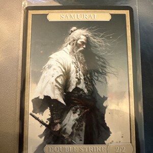 Cat 2/2 Haste Token Art by David Martin Magic the Gathering - Etsy