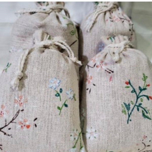 6 Sachets for Drawers, Cedar +-lavender Sachets, Non-toxic, Eco ...