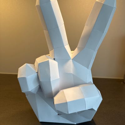 Walking Cat Model Low Poly Paper Model Template, Halloween, Paper Craft ...