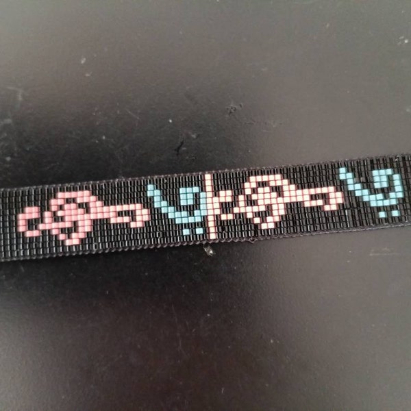 Native Inspired Bead Loom Pattern - Bear Paw Loom Bracelet Pattern - Etsy