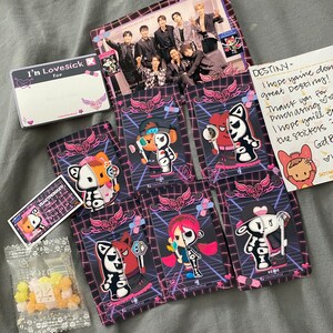 Kpop Groups Cassette Journal Stickers With Music Scan Code INDIVIDUAL ...