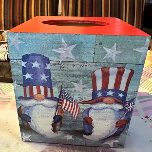 Whimsical Mushroom Tissue Box Cover - Nature-inspired Decor ...