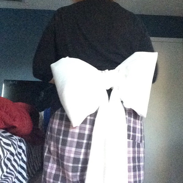 Black Taffeta Jabot, Cravat, Ruffle, Frilly Collar Steampunk, Vampire ...