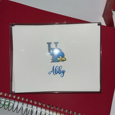 College Themed Memo Paper in a Lucite Holder - Etsy