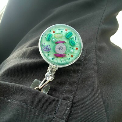 Plant Cell Key Chain Key Ring Cell Biology Biology Gift - Etsy