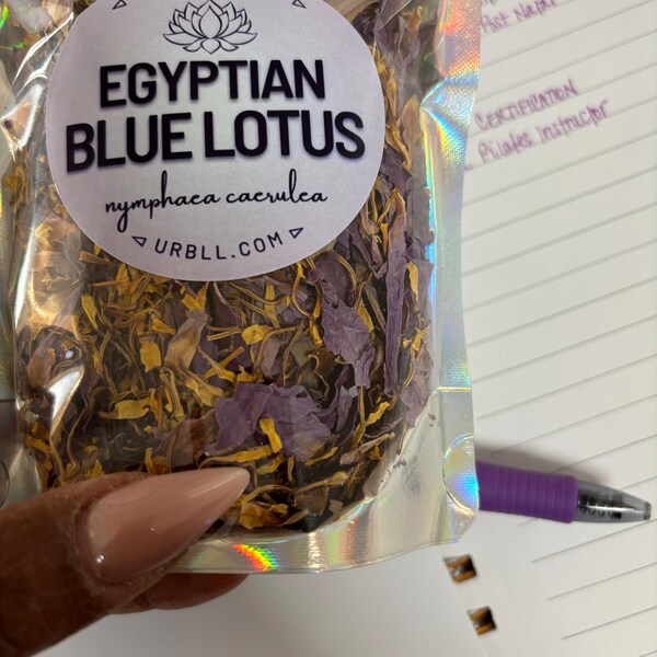 Triple Lotus Pre-ground Blend Egyptian Blue Lotus Sacred White Lotus ...