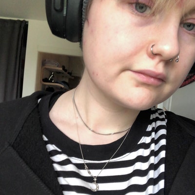 Connell Style Flat Cut Stainless Steel Silver Curb Chain Necklace Non ...