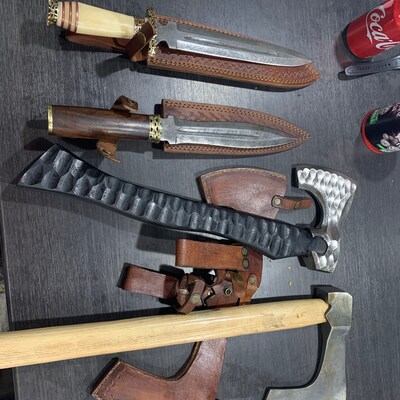 Handmade Sword Premium Quality, Hand-forged Steel Blades, Hunting ...