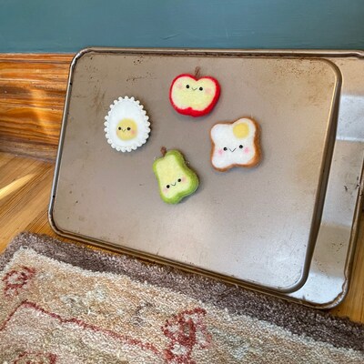 Cute Butter Magnet Butter Fridge Magnet Felt Butter Needle Felted ...