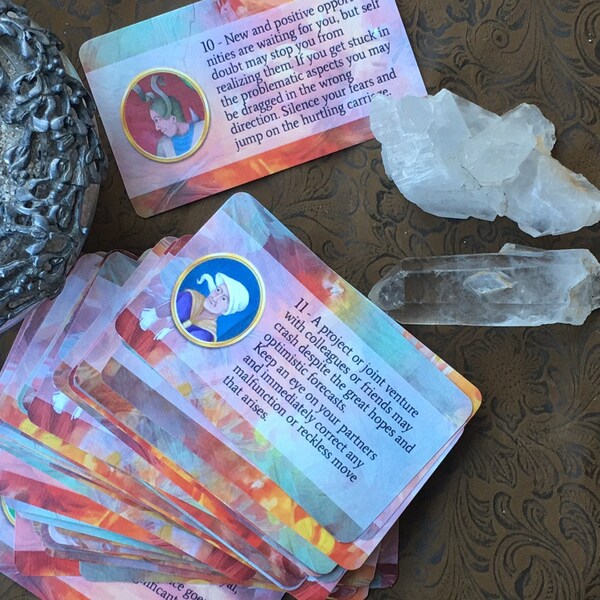 Success Oracle Cards - Print Your Own Oracle Card Deck. 60 Mini Cards ...