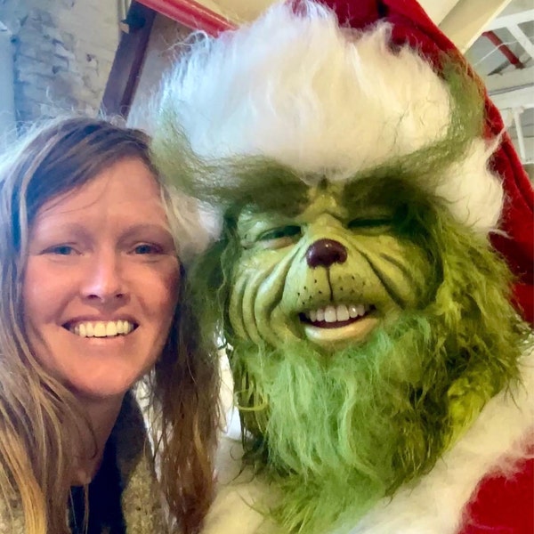 Christmas Grouch Prosthetic - Etsy