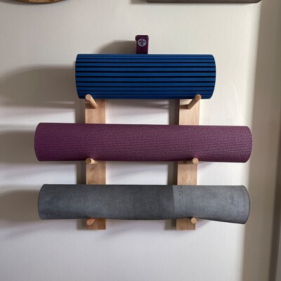 10 Mat Rack Yoga Mat Rack / Foam Rack Holder / Yoga Mat Storage ...