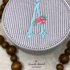 Machine Embroidery Design Fishtail Rose Monogram Alphabet Font INSTANT ...