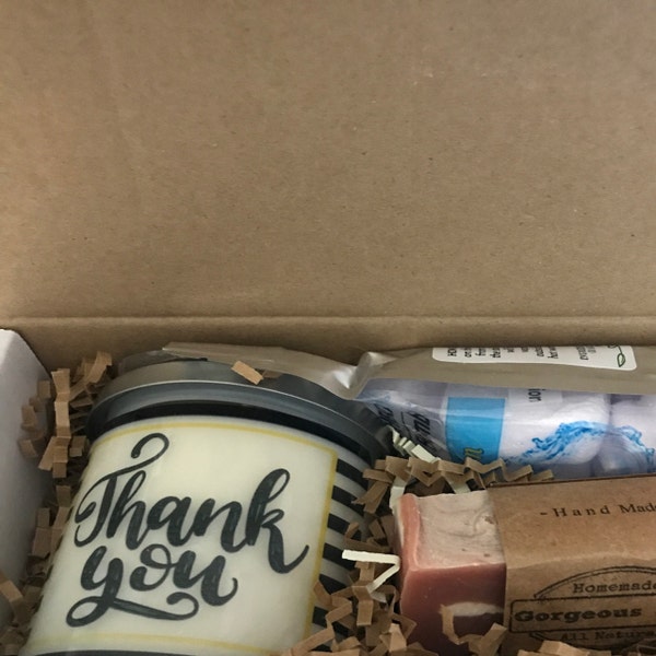 Custom Thank You Gift Box, Gift Ideas, Appreciation Gift, Thank You ...
