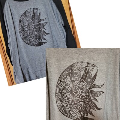 Dripping Moon Mandala Svg Cut File, Glowforge File, Vinyl Template ...