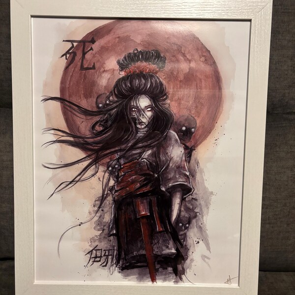 Stego Skull Art Print, Dino Aesthetic, Expressive Artwork , Watercolor ...