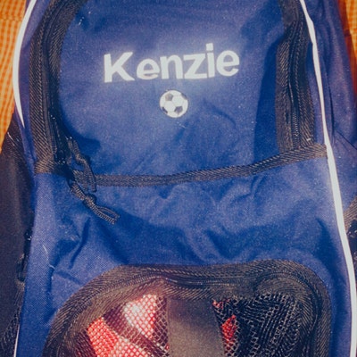 Name With Soccer Ball Soccer Backpack, Name Soccer Backpack ...